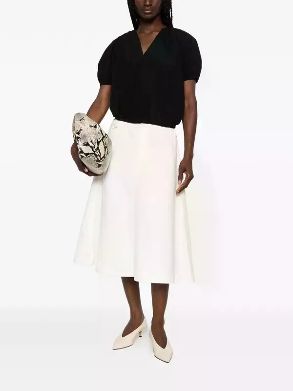PT TORINO Teresa Puff-sleeve Blouse