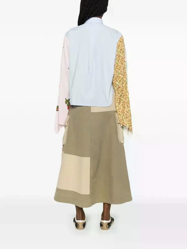 Moschino Panelled Long-sleeve Shirt