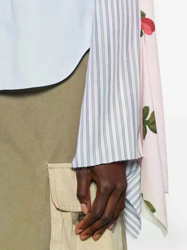 Moschino Panelled Long-sleeve Shirt