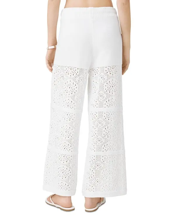 Splendid Beckham Sweater Pants - White