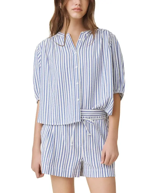 Splendid Madelyn Striped Shorts