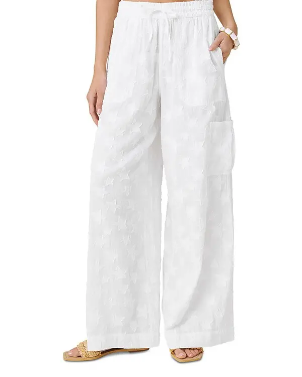 Splendid Caprice Star Pants - White