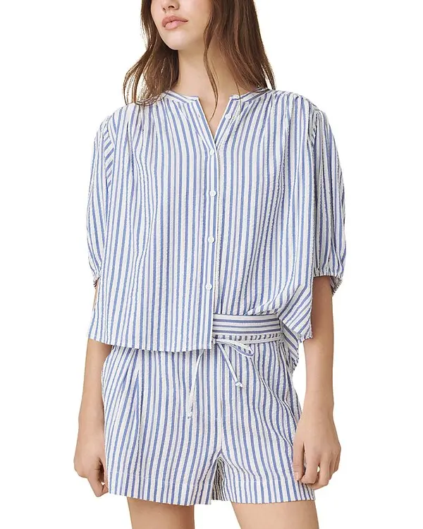 Splendid Madelyn Striped Blouse