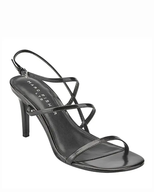 MARC FISHER LTD. Denzi Strappy Stiletto Sandals - Black