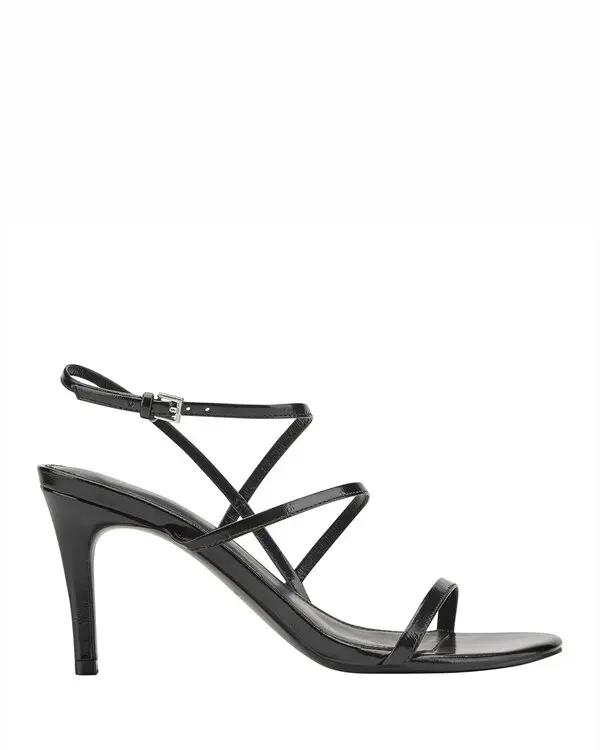MARC FISHER LTD. Denzi Strappy Stiletto Sandals - Black