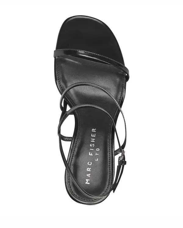 MARC FISHER LTD. Denzi Strappy Stiletto Sandals - Black