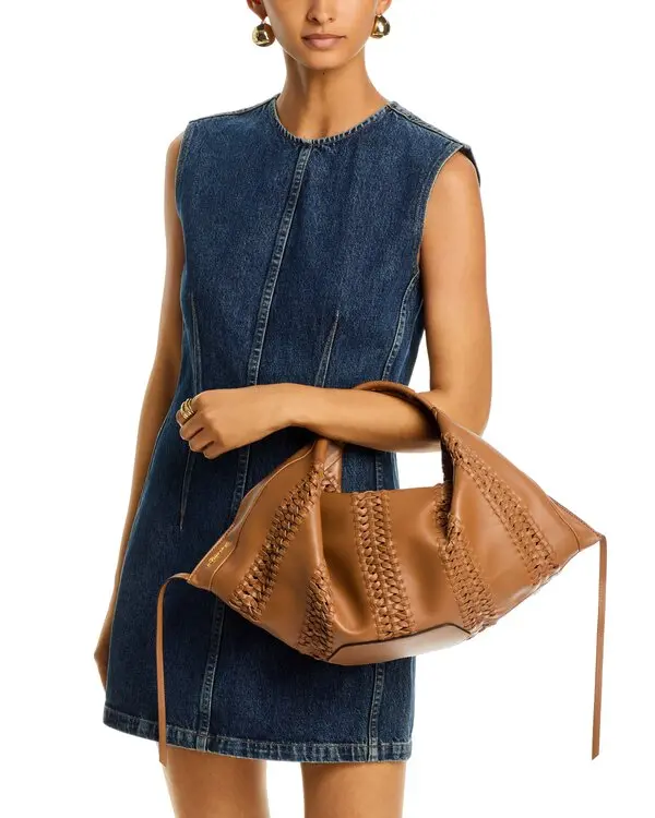 3.1 Phillip Lim Leather Craft Original Luna Hobo Bag - Camel