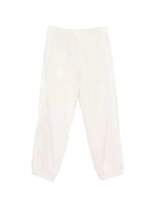 StÜssy Logo-embroidered Panelled Track Pants - Neutrals