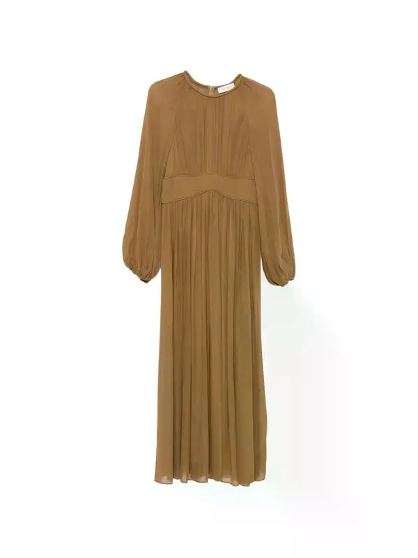 Zimmermann Carousel Billow Maxi Dress - Brown
