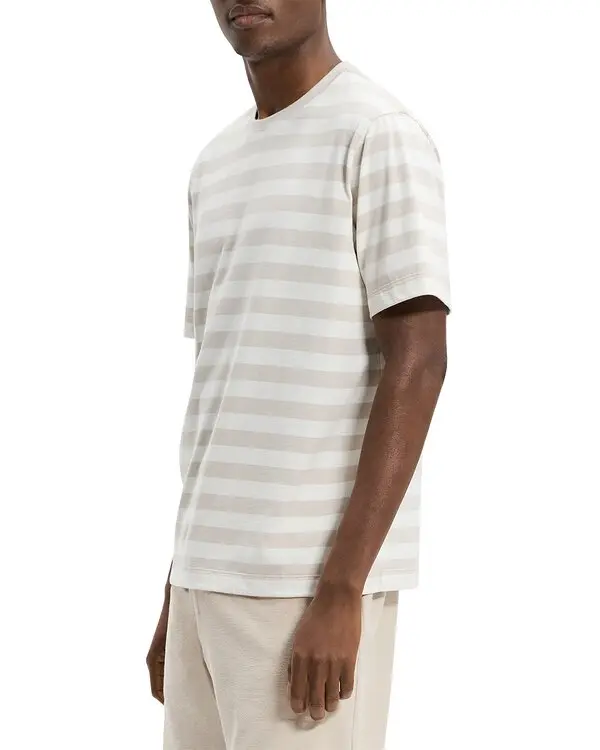 Theory Balance Stripe Crewneck T-shirt