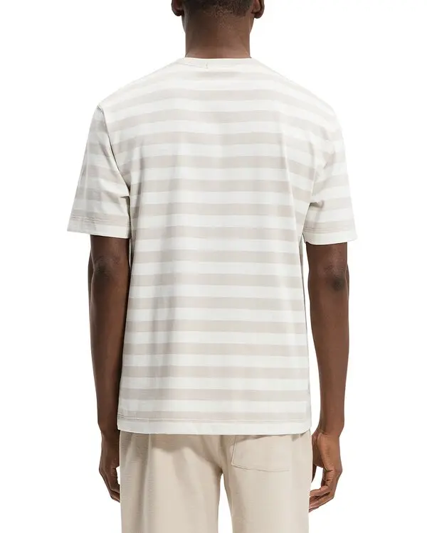 Theory Balance Stripe Crewneck T-shirt