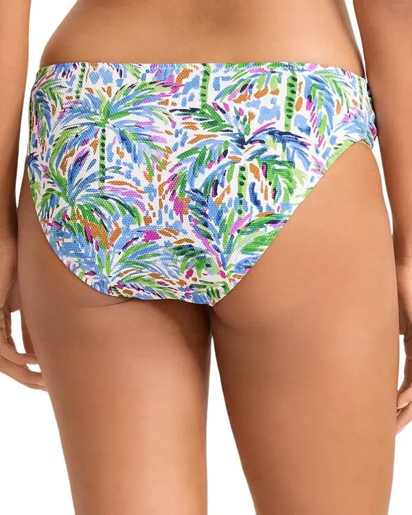 Tommy Bahama Poolside Palms Hipster Bikini Bottom - Four Leaf Clover