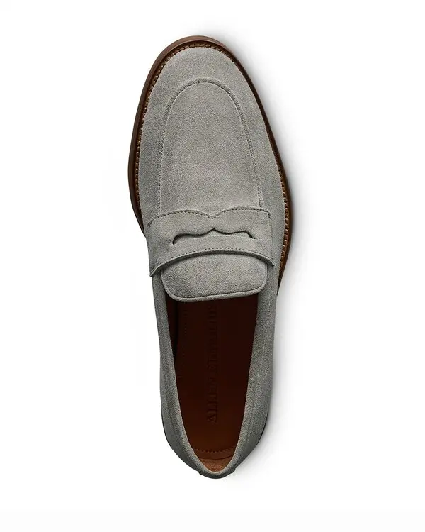 Allen Edmonds Como Penny Loafers - Grey