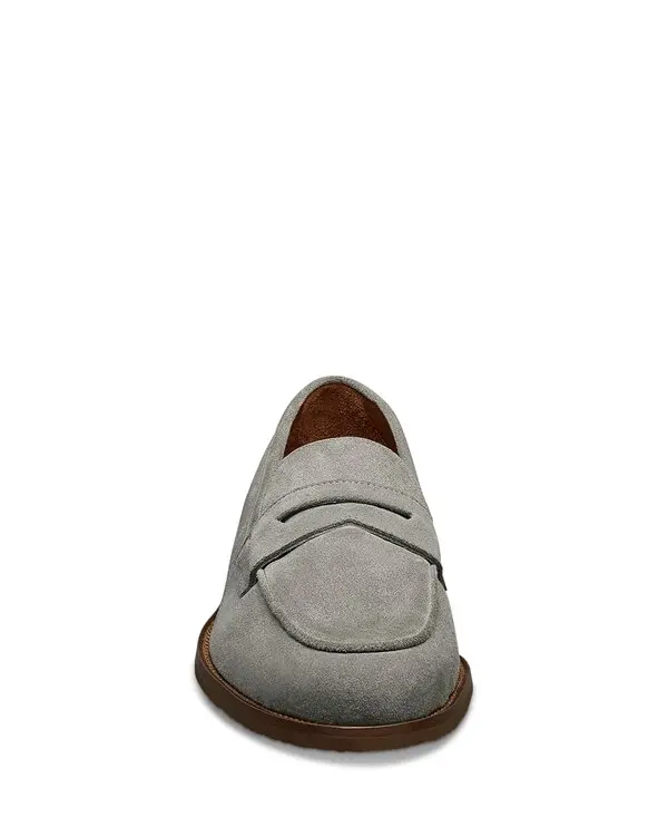 Allen Edmonds Como Penny Loafers - Grey