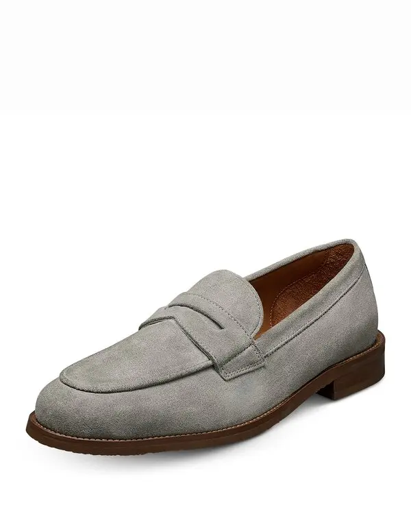 Allen Edmonds Como Penny Loafers - Grey