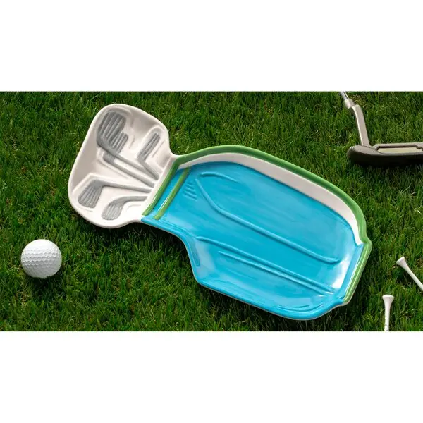 GODINGER Golf Bag 12 Serving Platter