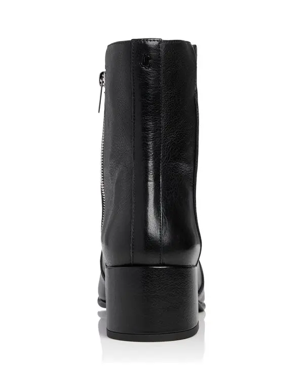 JIMMY CHOO Eliot 45 Vintage Leather Ankle Boots - Black