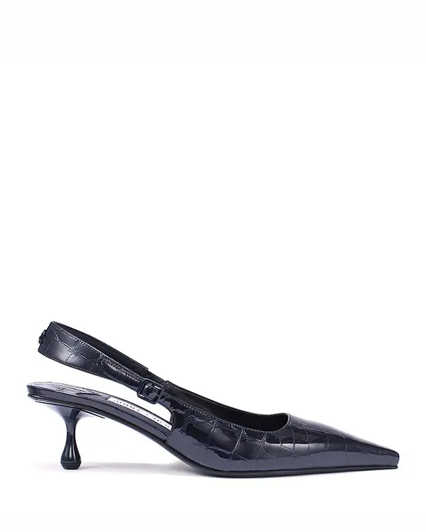 JIMMY CHOO Amel 50 Slingback Pumps - Marine