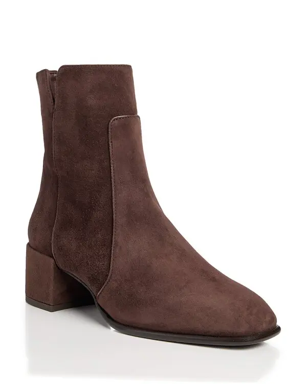 JIMMY CHOO Suede Ankle Boots - Chocolate