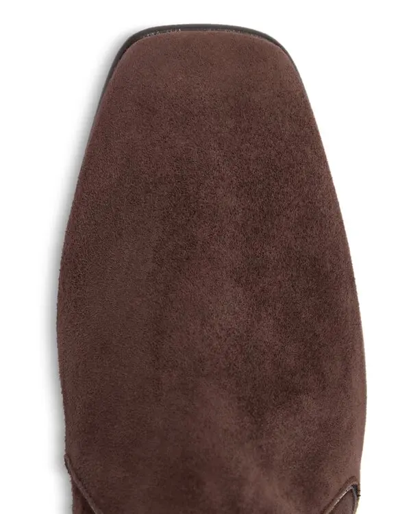 JIMMY CHOO Suede Ankle Boots - Chocolate
