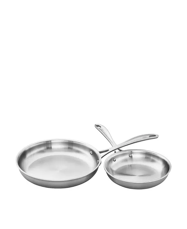 ZWILLING Spirit Stainless Steel Fry Pan Set, Set Of 2 - Silver
