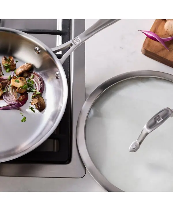ZWILLING Spirit Stainless Steel Fry Pan With Lid, 9.5