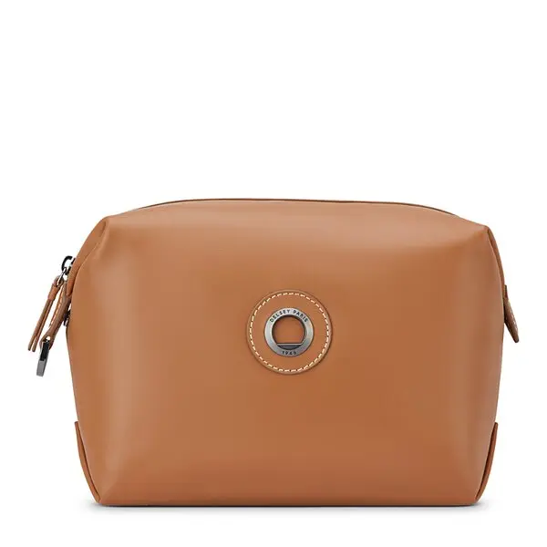 DELSEY PARIS Chatelet 2.0 Leather Toiletry Bag - Cognac