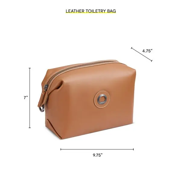 DELSEY PARIS Chatelet 2.0 Leather Toiletry Bag