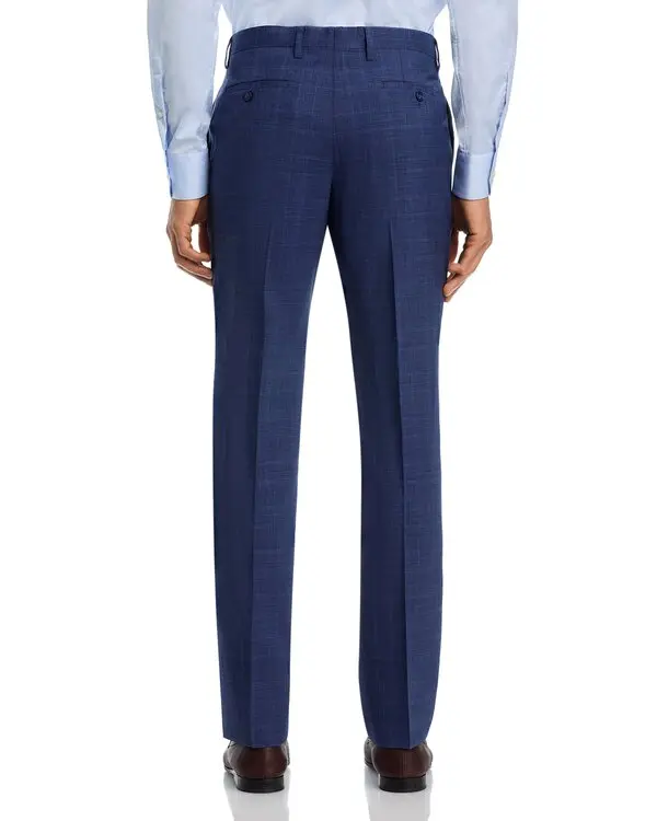John Varvatos Slim Fit Tonal Plaid Suit Pants