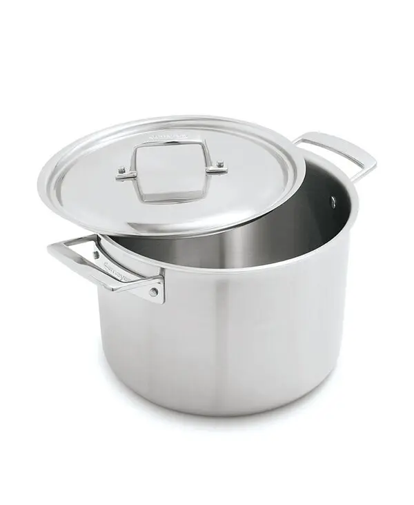 DEMEYERE Essential 5 Stainless Steel Stock Pot, 8 Qt - Silver
