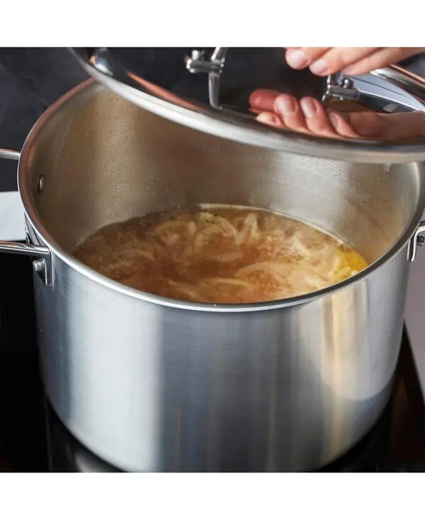 DEMEYERE Essential 5 Stainless Steel Stock Pot, 8 Qt