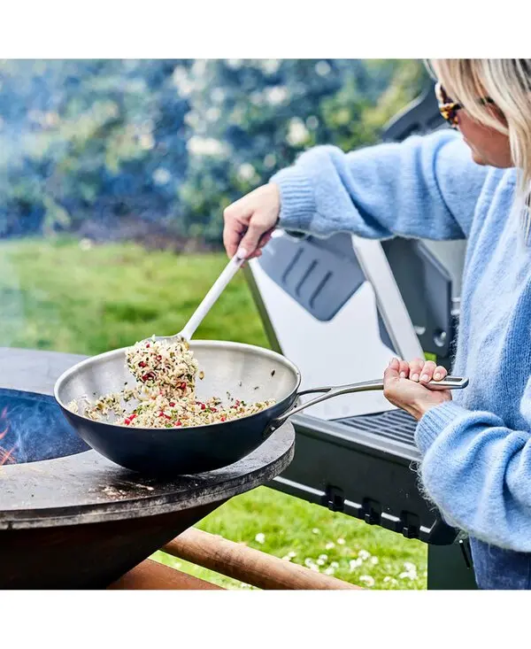 DEMEYERE 5 Stainless Steel Wok, 3.2 Qt