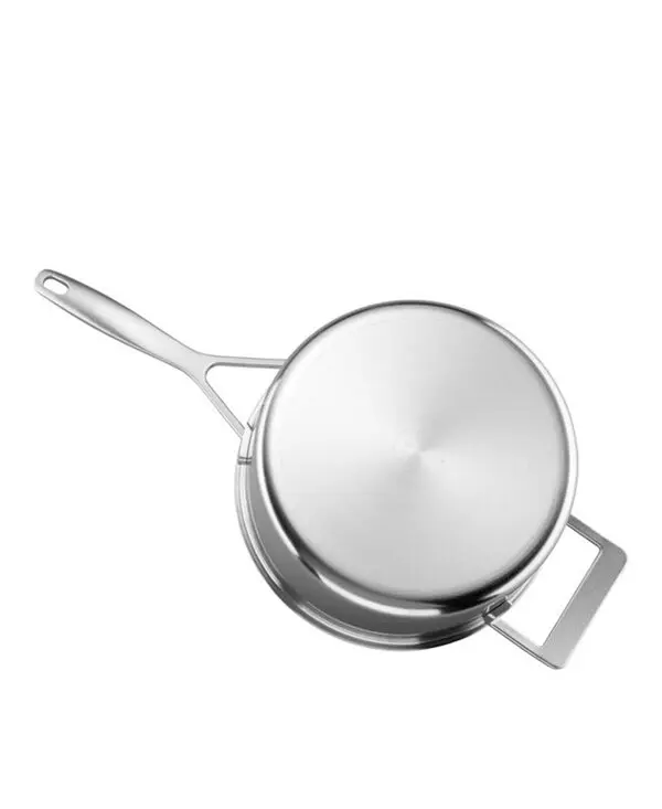 DEMEYERE Industry 5 Stainless Steel Saucepan With Helper Handle, 4 Qt