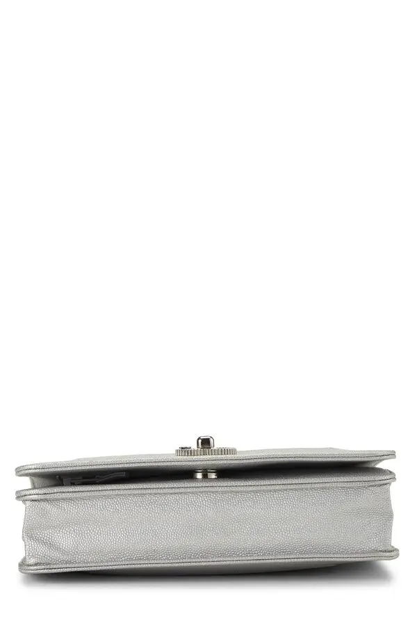 Chanel Quilted Caviar Mademoiselle Wallet On Chain