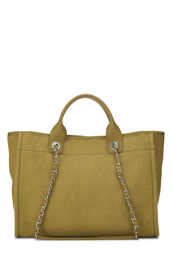 Chanel Deauville Tote Bag - Green