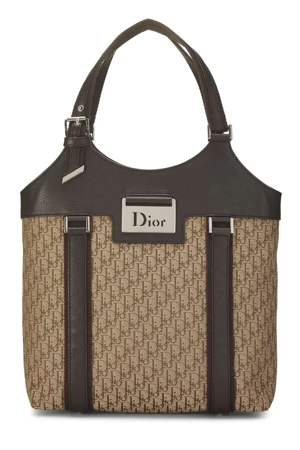 Dior Street Chic Tote Bag - Brown