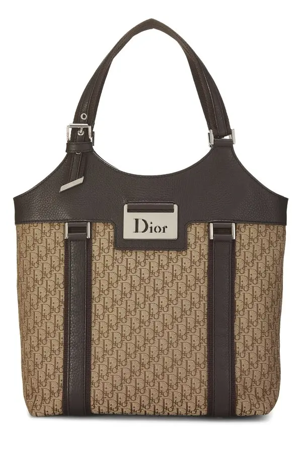 Dior Street Chic Tote Bag - Brown