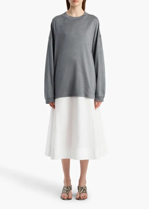 Khaite Martin A-line Skirt