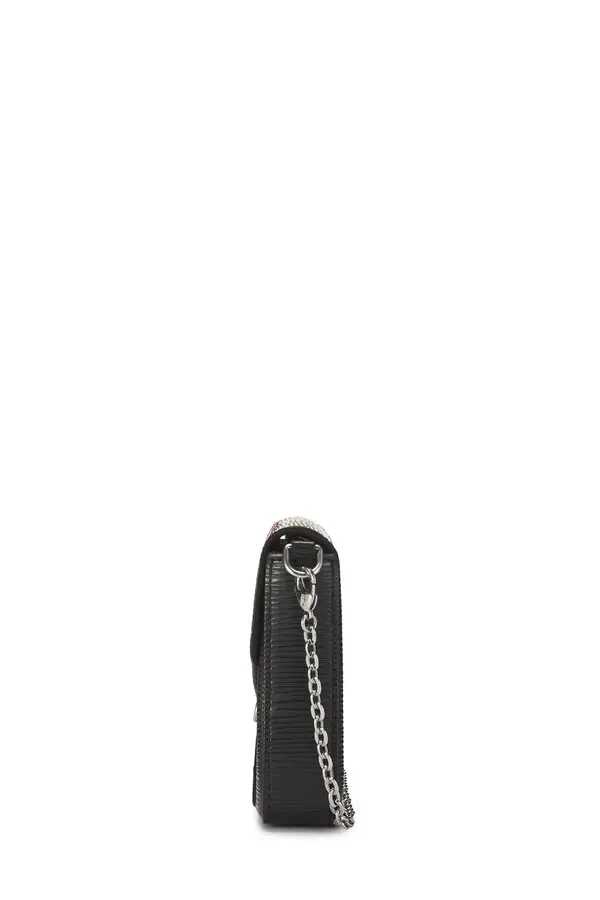 LOUIS VUITTON Epi Patches Felicie Shoulder Bag