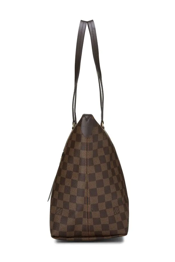LOUIS VUITTON Damier Ebene Iena Tote - Brown