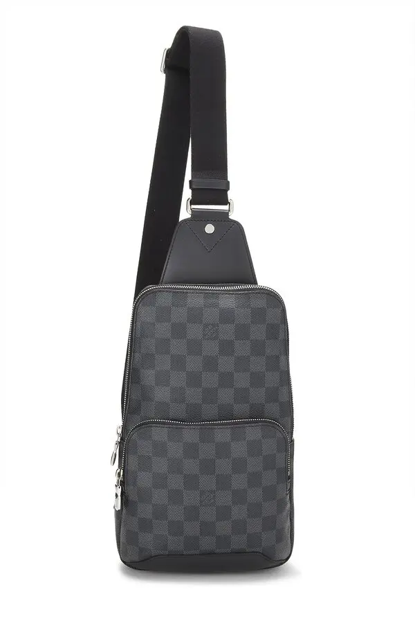 LOUIS VUITTON Damier Graphite Avenue Sling Bag