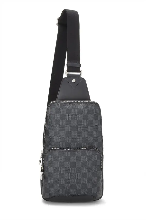 LOUIS VUITTON Damier Graphite Avenue Sling Bag