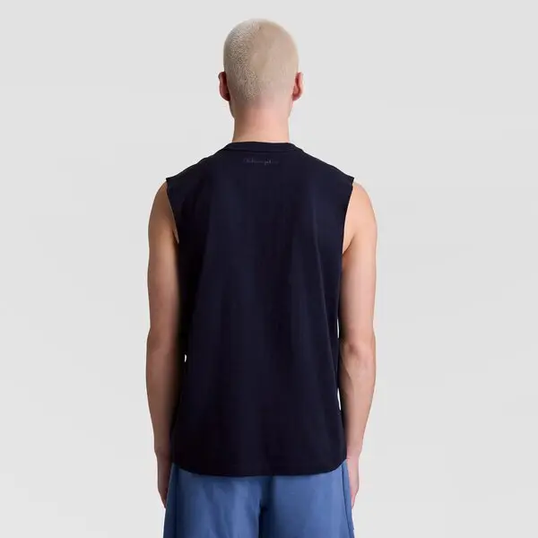 Champion Muscle Tank, C Logo - Deep Navy