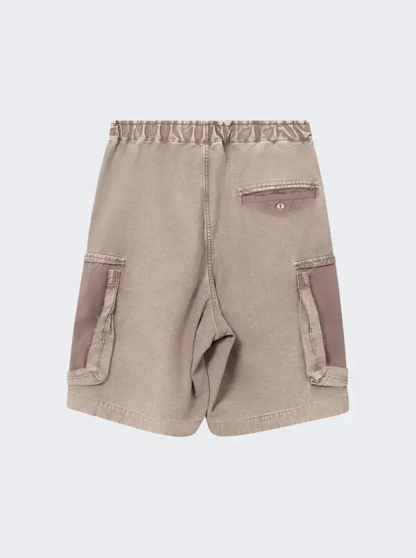 Mihara Yasuhiro Distressed Cargo Shorts - Gray