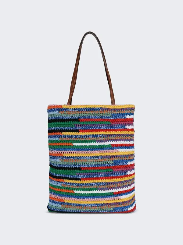 Miu Miu Crochet Tote Bag - Multi