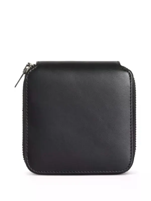 Maison Kitsuné Logo-print Zip-around Wallet