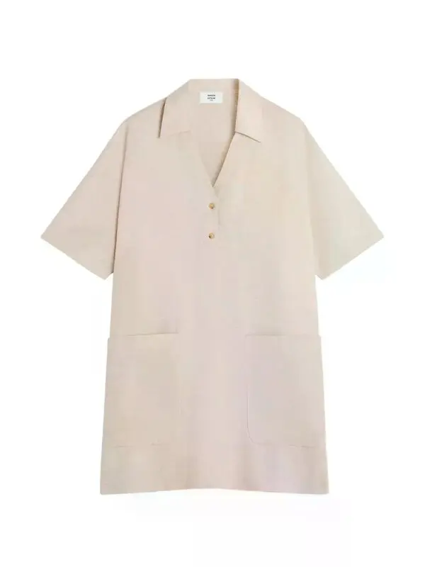 Maison Kitsuné Mini Dress With Pocket Detail