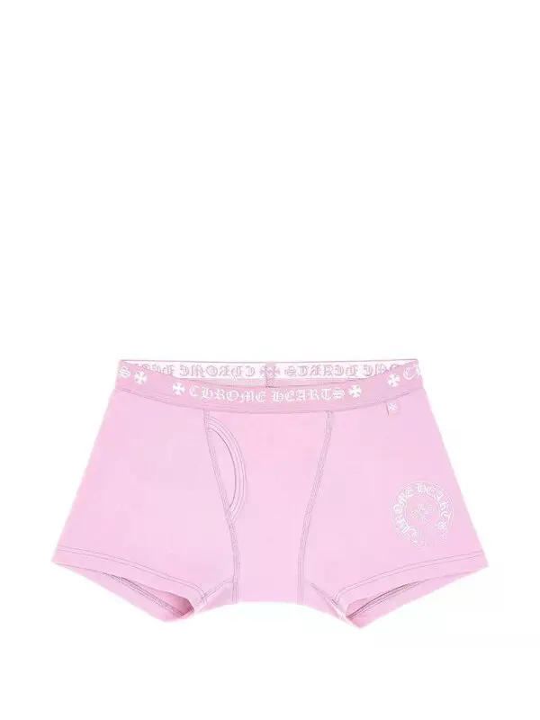 Chrome Hearts Logo-print Boxer Briefs - Pink