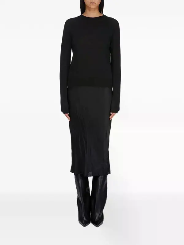 Rick Owens Elongated Sleeve Sweater