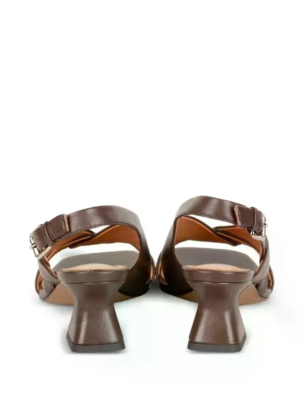 BIBI LOU Zia Crossover-strap Slingback Sandals
